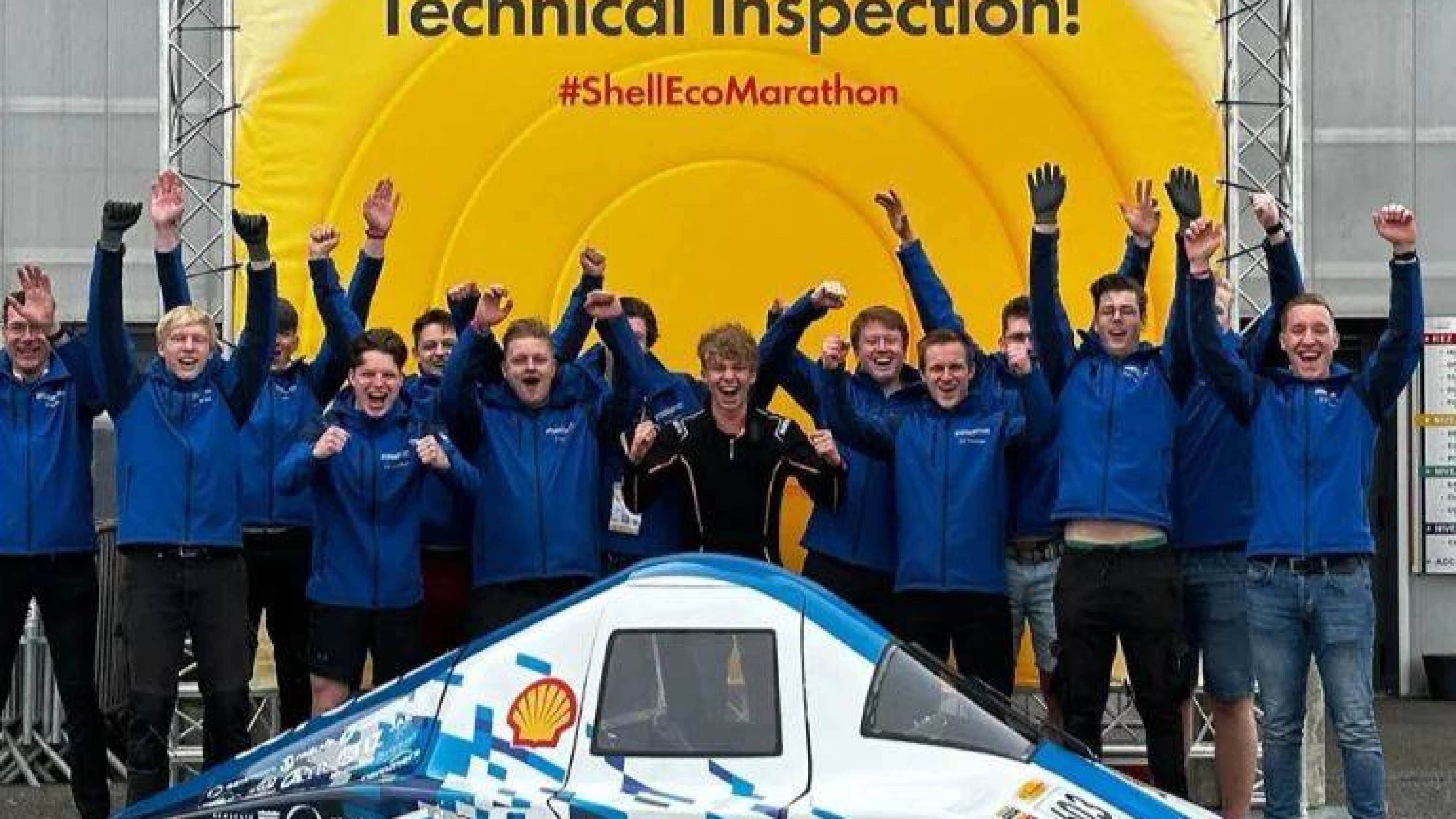 Zilver voor studenten HAN Hydromotive in internationale Eco-Marathon