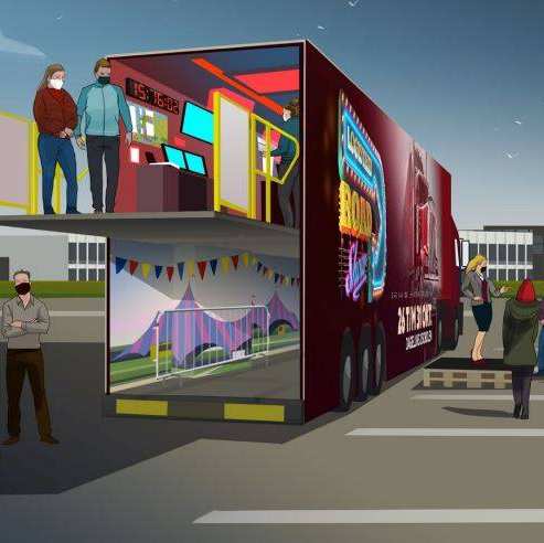 Leerlingen ervaren logistiek tijdens Logistieke Roadshow